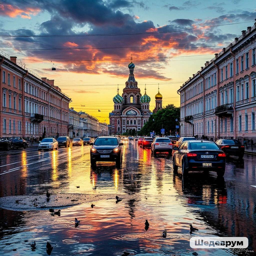 Санкт-Петербург просыпается (Патрикеев Виктор Евгеньевич) / Стихи.ру